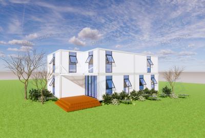 China Boxspace EPS Modular House 3 Bed 3 Bath Tiny Houses From China Slovenia Living Prefab Modular Container House for sale