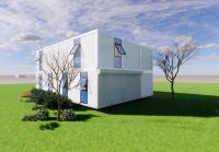 China DIY Prefabricated Modular Houses Portable Houses 2 Bedrooms Prefabricated Modular Homes Prefabricated Steel Container House for sale