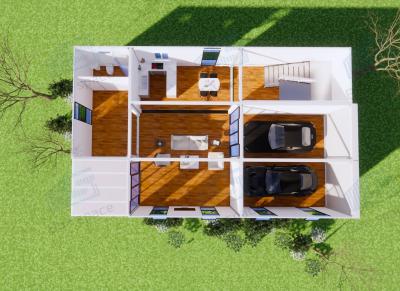 China Casa Modular De Madera Casas Prefrafricadas 4 Cuartos 3 Banos Casas Prefrafricadas Casas Modulares Prefrafricadas In Peru for sale