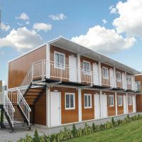 China Boxspace Detachable Container House shipping and installation solution for construction site offices worker camps and tiny houses for sale