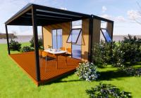 China Boxspace Economical Steel Container House Prefabricated Modular Container Home Movable Modular Prefab Tiny House With Bath for sale