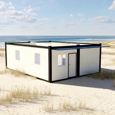 China Boxspace Prefabricated Houses 36m2 Luxury Prefab Container House 20ft Module Prefabricated Container House 2 Bedroom Detachable Home for sale