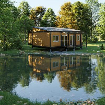 China Boxspace Modern Luxury Modular House Prefabricated Steel Structure Villa for Residential Living Family Home Container House for sale