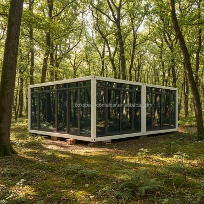 China Boxspace 20ftx10ft Casas Prefrafricadas 3 Habitaciones 2 Banos Casa Modular De Lujo Casas Modulares Prefrafricadas for sale