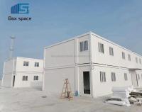 China Boxspace 20ft X 10ft Container Houses Portacabin Kit Home For Construction Site Prefab Houses With Rock Wool Insulation for sale