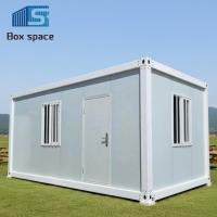 China Boxspace 20ft X 10ft Container Houses Portacabin Kit Home For Construction Site Prefab Houses With Rock Wool Insulation for sale