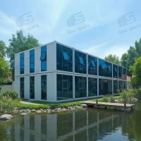 China Container House For Hotel Prefab Modular Container House With Luxury Decorations Villa Prefab Modular Apple Cabin For Hotel for sale