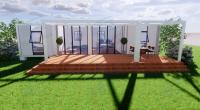 China DIY Prefabricated Modular Houses Portable Houses 2 Bedrooms Prefabricated Modular Homes Prefabricated Steel Container House for sale