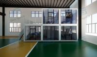 China Boxspace Oficina Modular Portatil De 2 Plantas Y 9 X 6 M Para Fabrica, Con Bano Contenedores Casas Precios Casa Prefabricada De Lujo for sale