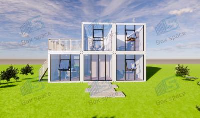 China Boxspace Casa Modulare Prefabbricata Casas Contenedor 3 Habitaciones Maison Conteneur Modulable Casa Prefabricadas Mexico for sale
