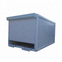China Boxspace Storage Containers Detachable Prefab Housing Portable Prefab Container House Prefabricated Tiny House With Pitch Rooing for sale