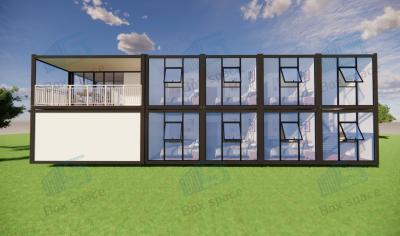 China Boxspace Foldable Container Office Modular bar Office Building Modular Prefab Office Container Modular Container Office for sale