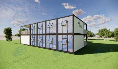 China Boxspace High Strength Modular Container House Prefabricated Dormitory for Construction Site Accommodation for sale