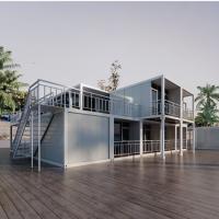 China 40ft Container House Prefabricated House With 2 Bedroom Customized Design Container House Prefab Modular Container House for sale