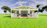 China Boxspace 9x9m Prefabricated Houses Modular Container House Modular Tiny House Modular Container Home With 2 Bedrooms And 2 Bath for sale