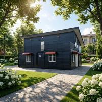 China Front Doors for Houses Modern Modern Prefab Tiny House on Wheels with Kitchen and Bathroom for Sale House windows Modern Design for sale