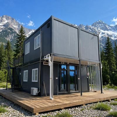 China Boxspace Prefabricated House with 3 Bedrooms, Expandable Modular Container House for sale