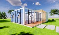 China Front Doors for Houses Modern Modern Prefab Tiny House on Wheels with Kitchen and Bathroom for Sale House windows Modern Design for sale