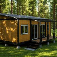 China Boxspace 30 ft Expandable Container House Prefab Container House with Solar Electricity Foldable Container House 40ft for sale