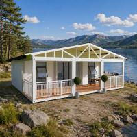 China Boxspace Quick Install Modern Prefabricated Modular House Waterproof Steel Structure Container Home for Living for sale