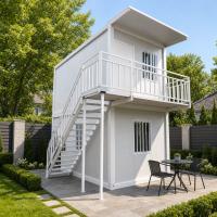 China Boxspace 30 ft Expandable Container House Prefab Container House with Solar Electricity Foldable Container House 40ft for sale