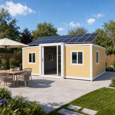 China Boxspace Solar Powered Container House Solar Panels Container House Container House with Solar Powered Collapsible Container House Price for sale