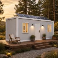 China Boxspace Modern 20Ft 40Ft Prefab Flat Pack Container House Steel Modular Office Building Easy Assembly for sale