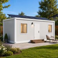 China Boxspace Prefab Container House 40ft 4 Bedroom Container Home with Bathroom Prefab Container House with Kitchen for sale