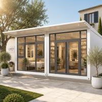 China Boxsapce Modern Prefab Container House Container House with Bathroom and Kitchen Container House for Beauty Salon Container Housees for sale