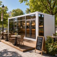 China Boxsapce Modern Prefab Container House Container House with Bathroom and Kitchen Container House for Beauty Salon Container Housees for sale