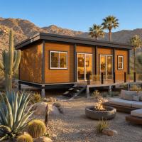 China Boxsapce Prefab Office Container House 40ft Prefabricated Container House Prefab Wooden Cabin Off-Grid Solar House Lakefront Modular Home for sale