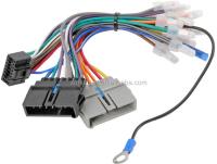 China RoHS Compliant Car Stereo Radio DVD Player Wiring Harness with Automotive ECU Housing for sale
