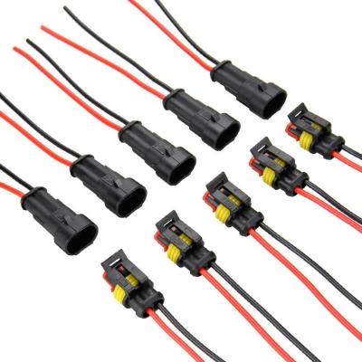 China Highly 3 Pin Automotive Cable Assembly for Mid East Market by UL Certified Molex TE AMP for sale