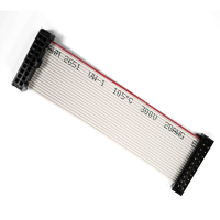 China Custom 20 Pin AWM 2651 VW-1 105C 300V 28AWG Electrical Wire Cable for East Asia Market for sale