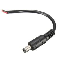China 13A-150A Rated Current Adaptor 5521 5525 Male Jack Power Adapter Charging Cord Cable for sale
