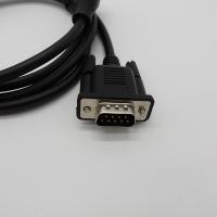 China Male-Female RS232 Data Serial DB9 to DB25 Open Tail Cable with 16 ga Copper Conductors for sale