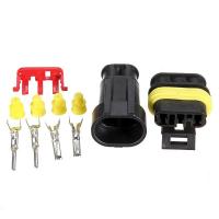 China AMP OEM Color Auto Connector for Car Waterproof Male and Female Connector 2pin 3pin for sale