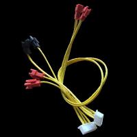 China PVC Tube Standalone Wire Harness Jst Xh Sh Vhr Electrical Wires With Jst Connector for sale