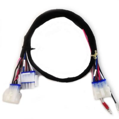 China Copper Conductor Auto Horn Wire Harness and Cable Assembly for Moped Electric Motorcycles for sale