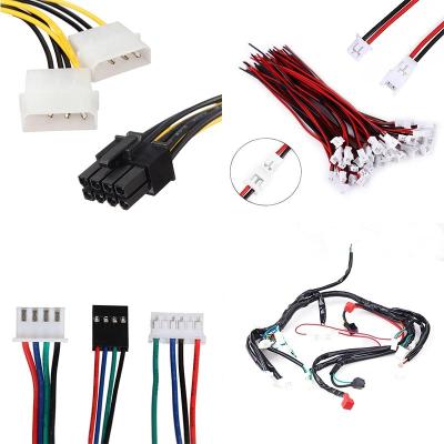 China EURO Market Automotive 3 8 Pin Connector Wire Harness Customizable Cable Color and Length for sale