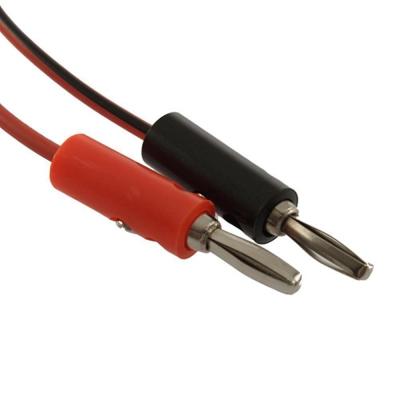 China Audio Video Banana Plug Cable with PVC Insulation Material and Customized Wiring for sale