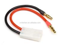China Audio Video Banana Plug Cable with PVC Insulation Material and Customized Wiring for sale