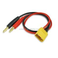 China Audio Video Banana Plug Cable with PVC Insulation Material and Customized Wiring for sale