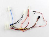 China Customized Orange PVC Tube RS232 4pin DIN to DB9 Mini DIN Cable for Data Transfer for sale