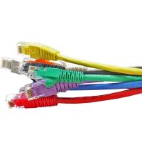 China Custom Cat5e UTP RJ45 RJ12 RJ11 Ethernet Patch Lead PVC Bare Copper KH-091702 CN FUJ KEHAN 1PCS for Network for sale