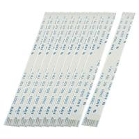 China 1.0 Mm Pitch Flexible Flat Ribbon FFC Cable With 20 Pins And Copper Conductor for sale