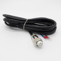 China 4 Pin Wire Harness H17-4T Aviation Plug Connector with AVF Cable and Copper Conductor for sale