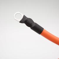 China EURO Main Market 25mm Double-insulated Orange Welding Cable Water Tray Earthing Harness for sale