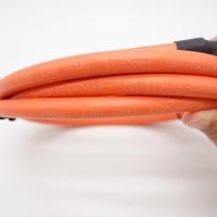China EURO Main Market 25mm Double-insulated Orange Welding Cable Water Tray Earthing Harness for sale
