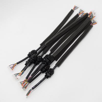 China America Market AVF Cable Wiring Harness with PG9 Gland Strain Relief and Foam Insulation for sale